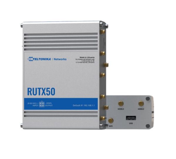 RUTX50000200 - Teltonika RUTX50 Industrial 5G Router, 5G dual SIM ...